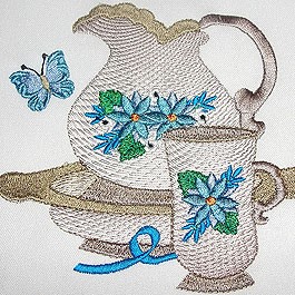 Dainty Stitches | Secrets Of Embroidery|Delicate Vase