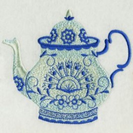 Ace Points Embroidery | Secrets Of Embroidery|Antique Tea Set