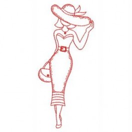 Ace Points Embroidery | Secrets Of Embroidery|Redwork Fashion Girls