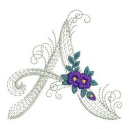 Ace Points Embroidery | Secrets Of Embroidery|Rippled Alphabet