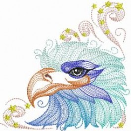 Ace Points Embroidery | Secrets Of Embroidery|Rippled Eagle