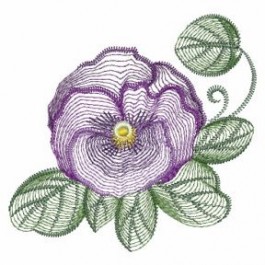 Ace Points Embroidery | Secrets Of Embroidery|Rippled Pansies