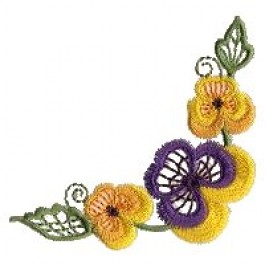 All Sorts Of Embroidery | Secrets Of Embroidery|Fantasy Pansies