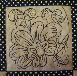 Allstitch | Secrets Of Embroidery|Blackwork Flower Squares