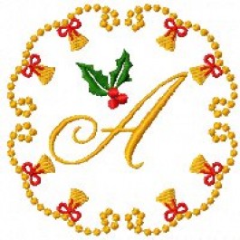 Erinas Designs | Secrets Of Embroidery|Christmas Bells Alphabet