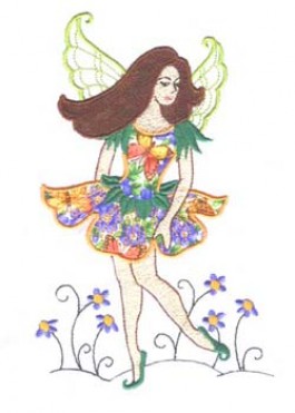 Anandas Divine Designs | Secrets Of Embroidery|Fanciful Fairies