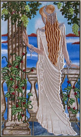 Anandas Divine Designs | Secrets Of Embroidery|Grecian Goddess Scene