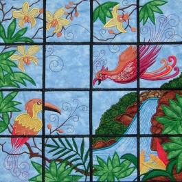 Anandas Divine Designs | Secrets Of Embroidery|Tropical Rainforest ...