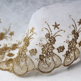 Embroider Shoppe | Secrets Of Embroidery|Beautiful Swirl Lace