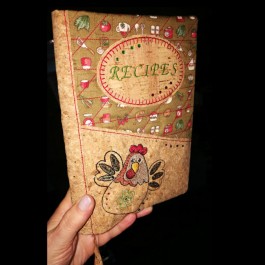 Inspiration Mutz | Secrets Of Embroidery|Cork Book Cover 2