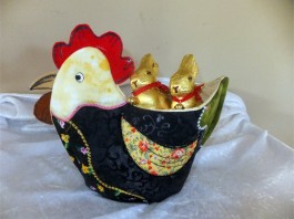 Inspiration Mutz | Secrets Of Embroidery|Patchwork Hen Basket