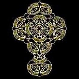 Dainty Stitches | Secrets Of Embroidery|Golden Stippled Crosses 2