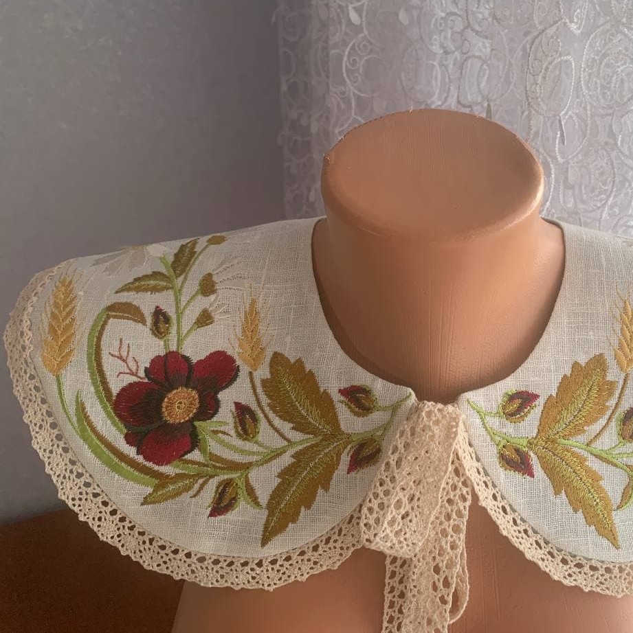 Art Embroidery|Summer Flowers Collar