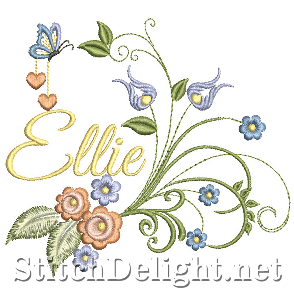 Stitch Delight | Secrets Of Embroidery|Name 483 Ellie