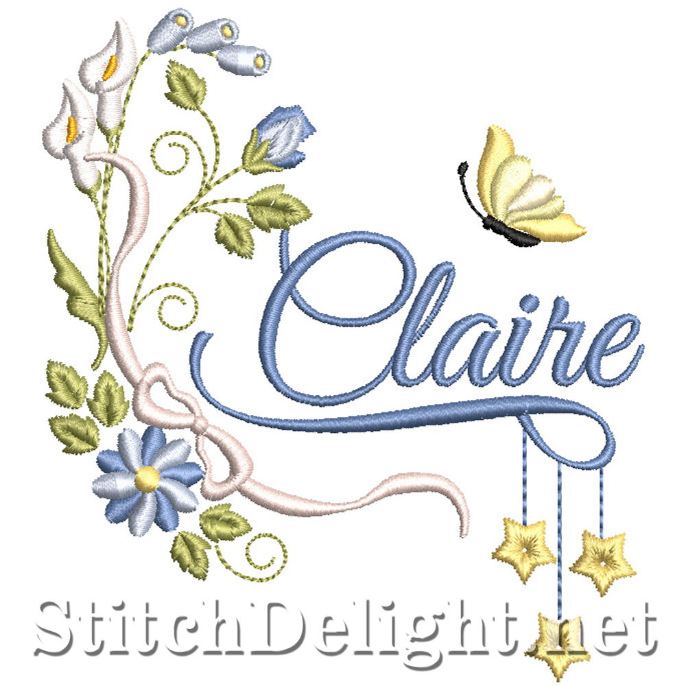 Stitch Delight | Secrets Of Embroidery|Name 155 Claire