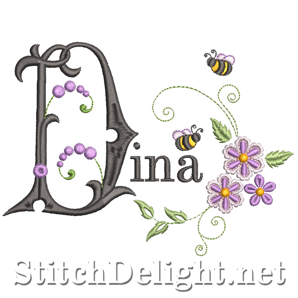 Stitch Delight | Secrets Of Embroidery|Name 156 Dina