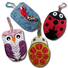 Stitch Soup | Secrets Of Embroidery|Animal Zipper Pouches