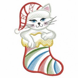Sweet Heirloom Embroidery | Secrets Of Embroidery|Christmas Cat